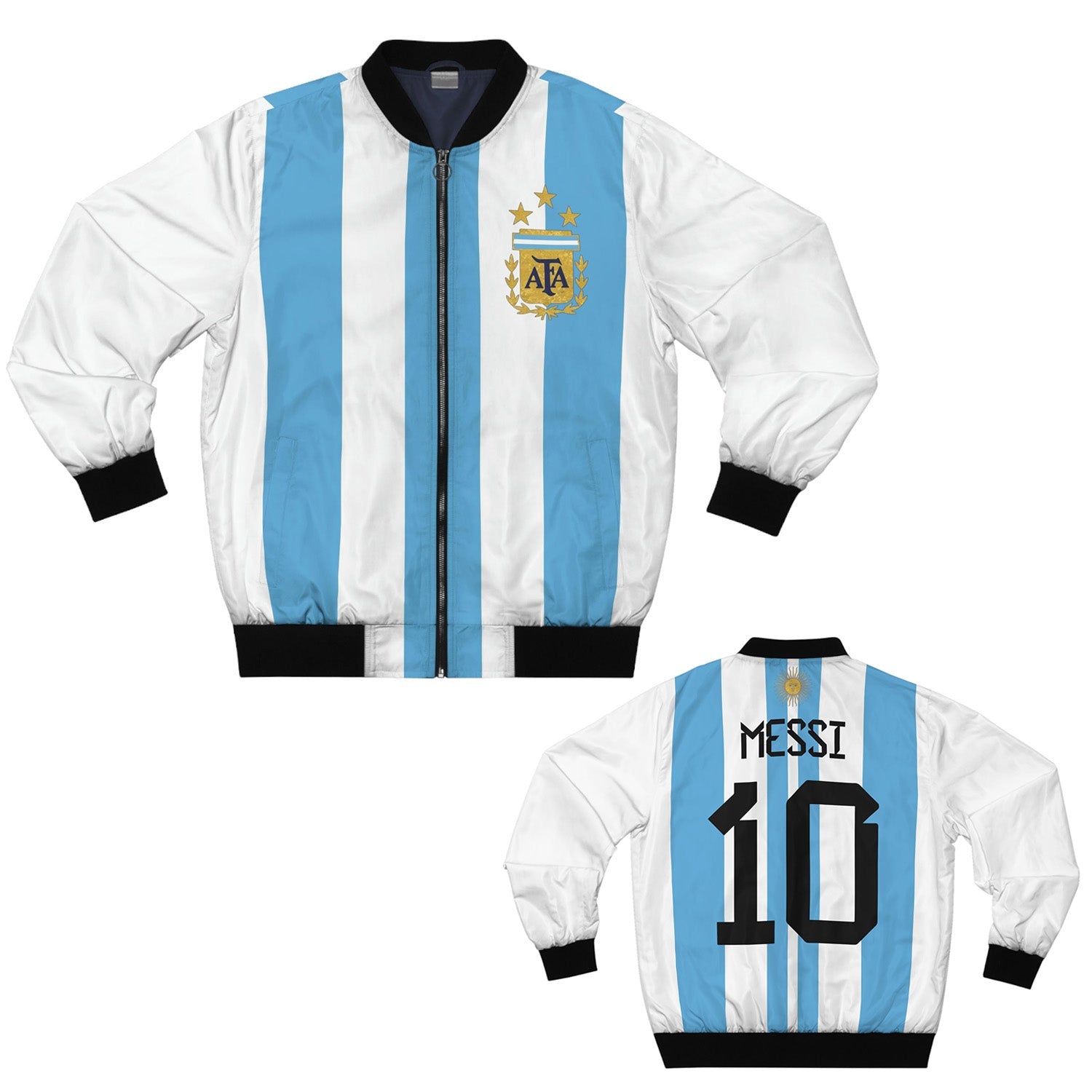 Messi Jacket - World Cup Soccer Shirt 2023 | Lightweight Bomber ...