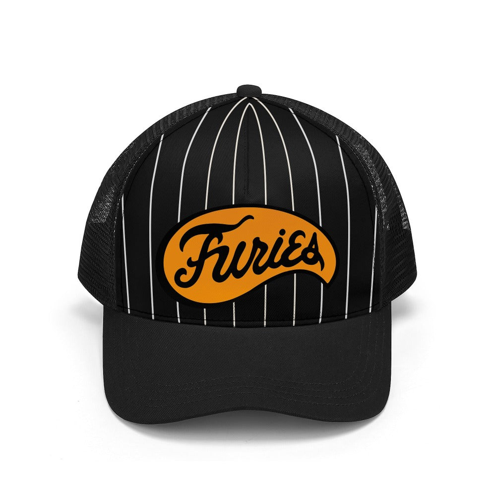 The Furies Baseball Cap (Black) | The Warriors Gang Trucker-Mesh Hat ...