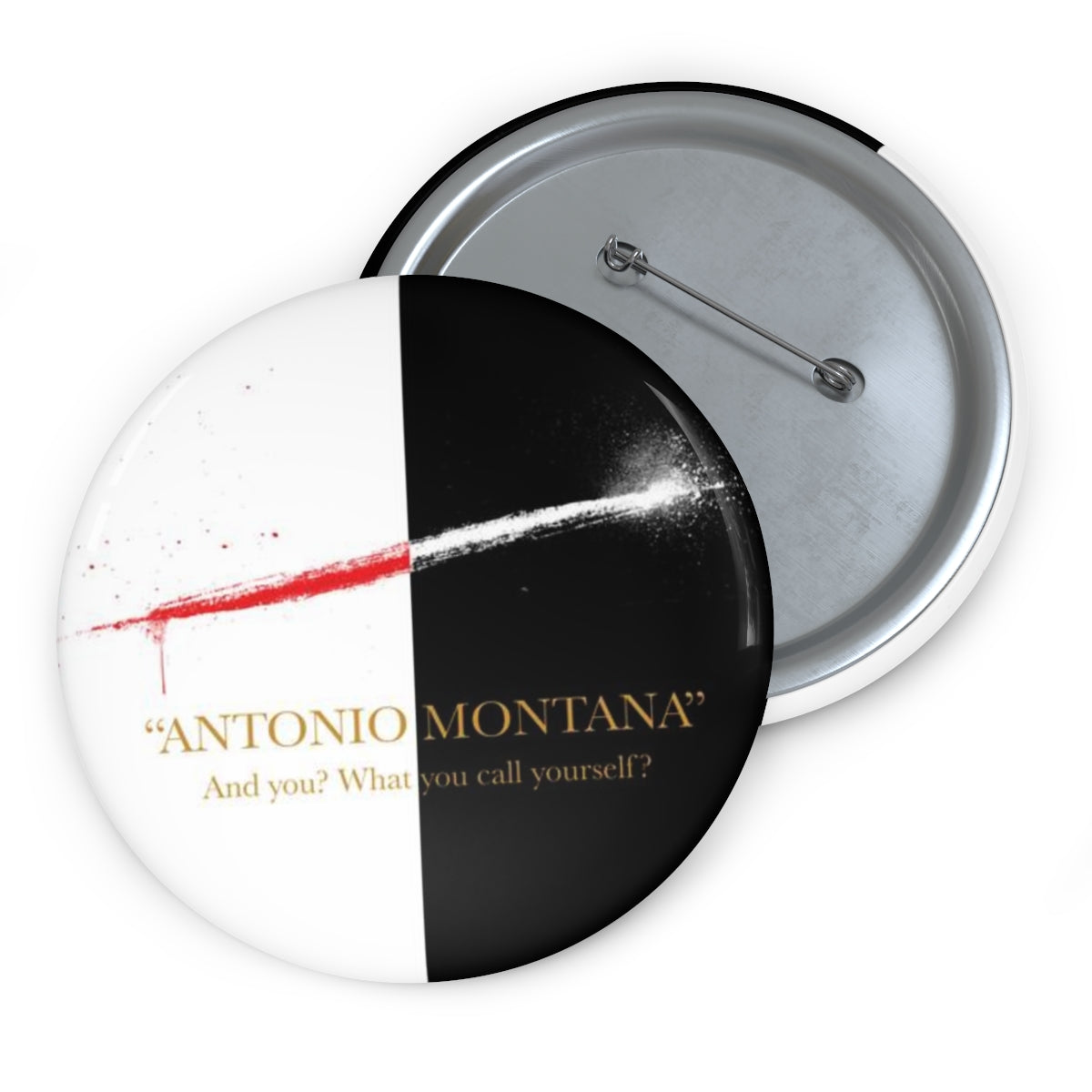 Tony Montana "Scarface" | Pin Button – TimeElements.shop